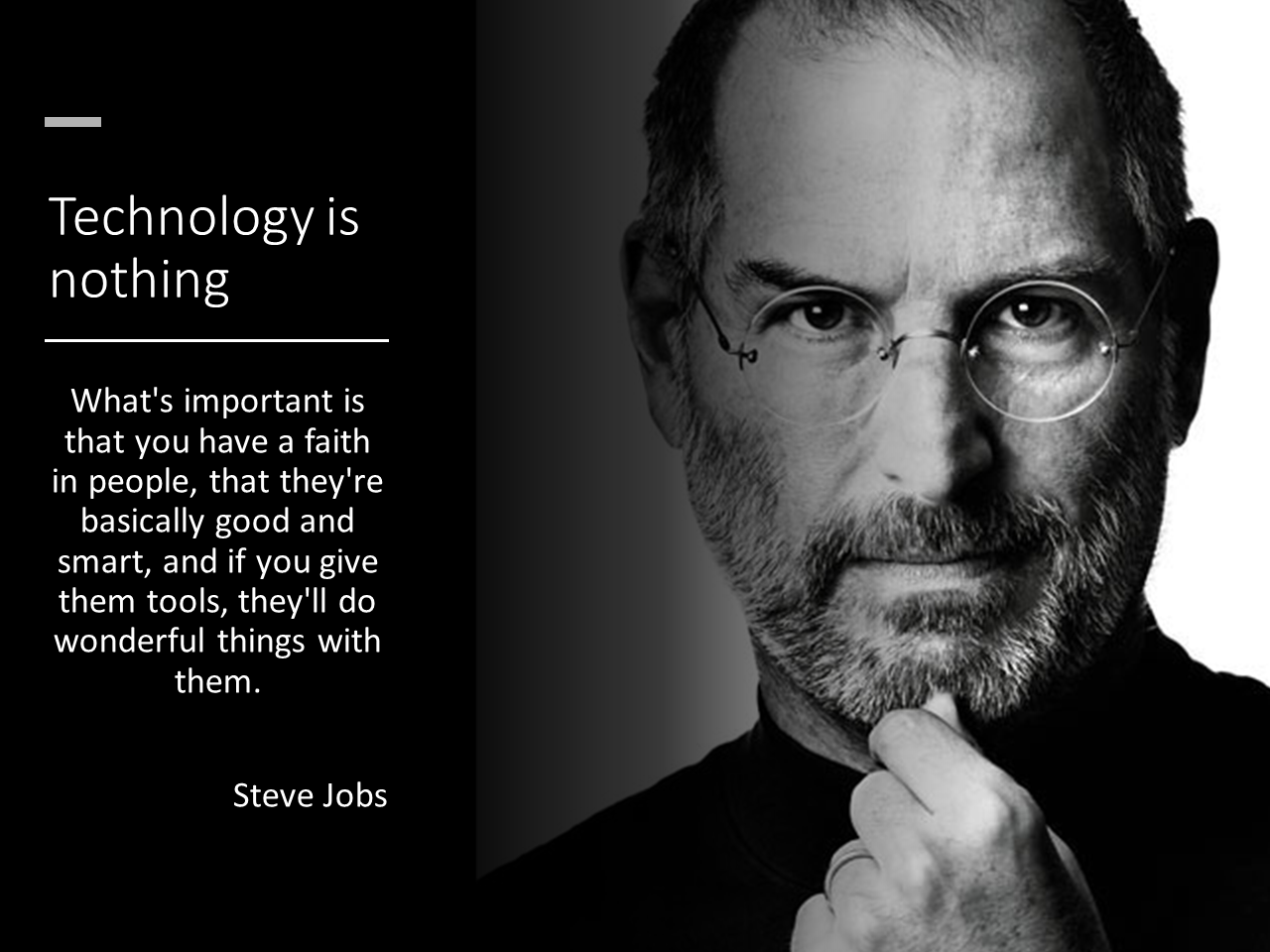 4. Technology is optional – Carlos Carbajal